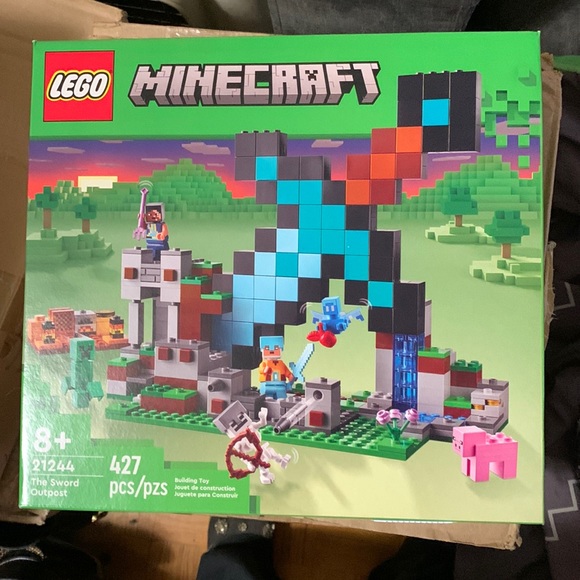 Lego | Toys | Brand New Minecraft The Sword Outpost Lego Set | Poshmark